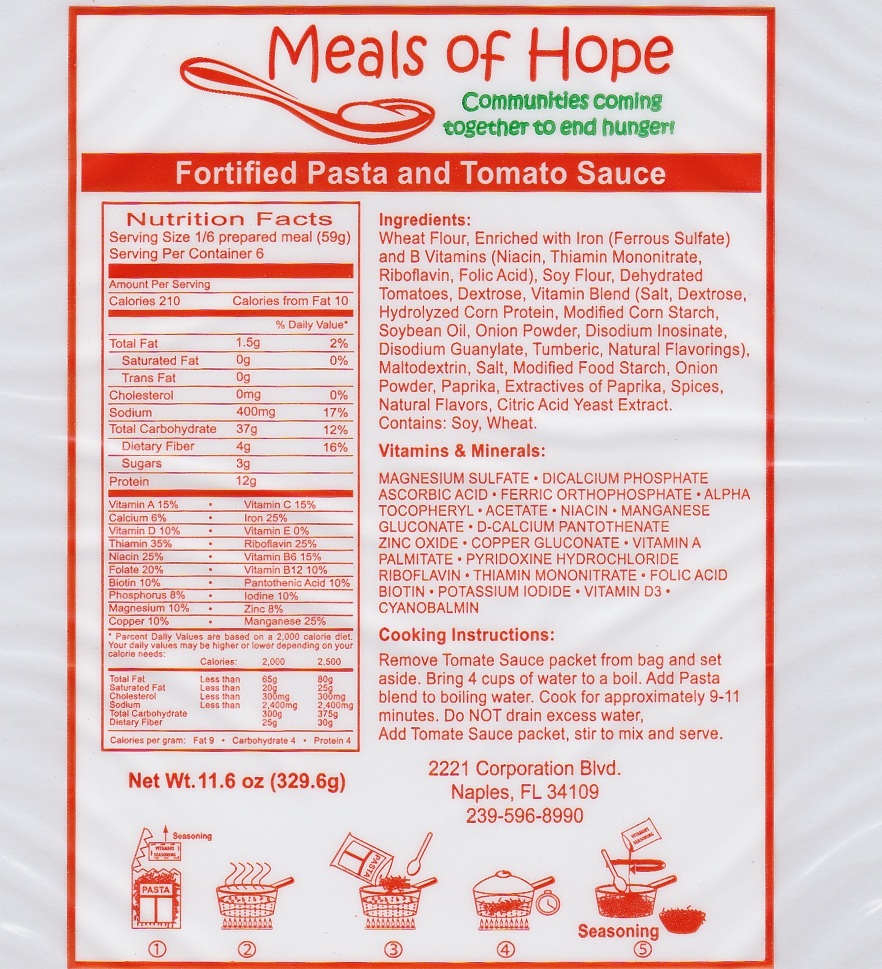 Meal Packing - Meals of Hope